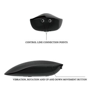 FALLO REALISTICO VIBRANTE ROTANTE UP & DOWN CON VENTOSA E TESTICOLI 220 ...